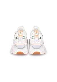 Posh by Poelman Baskets basses - white with green combination/blanc ...