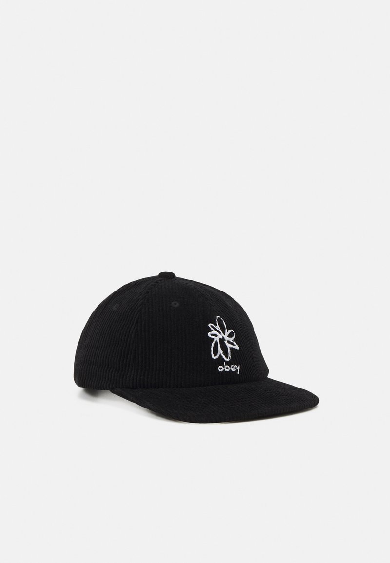Obey Clothing FLOWER 6 PANEL STRAPBACK - Cap - black - Zalando
