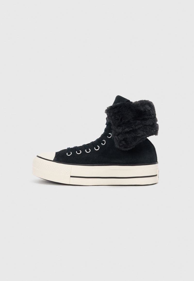 Converse CHUCK TAYLOR ALL STAR - Zapatillas altas - black/egret/negro ...