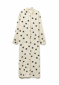 Falconeri Maxi dress - natürlich black polka dot on butter groun ...