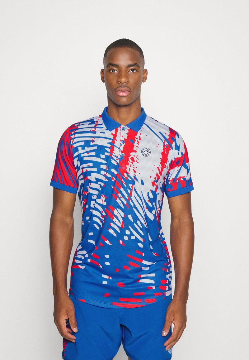 BIDI BADU YERO TECH - Poloshirt - blue/white/red/blau - Zalando.ch