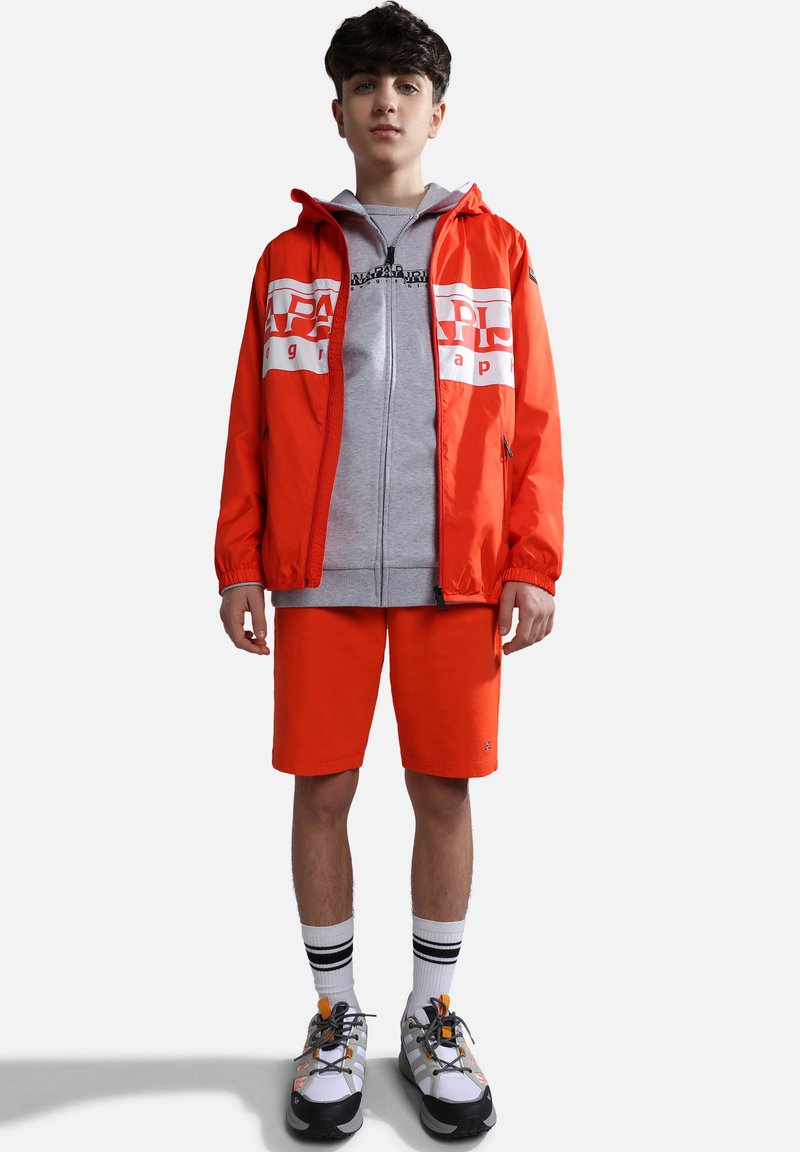 Napapijri NALIS - Short - red cherry/rouge - ZALANDO.FR