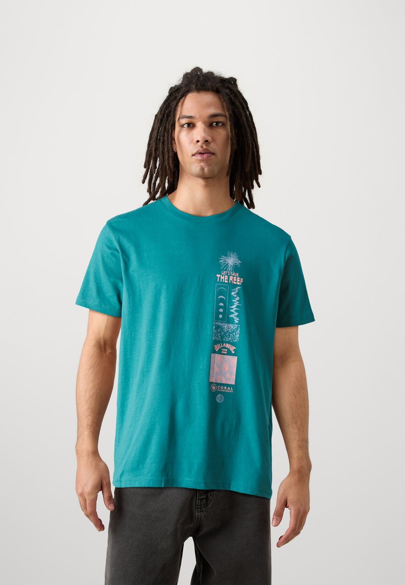 Billabong REEF NURSERY - Print T-shirt - pacific/blue - Zalando.co.uk