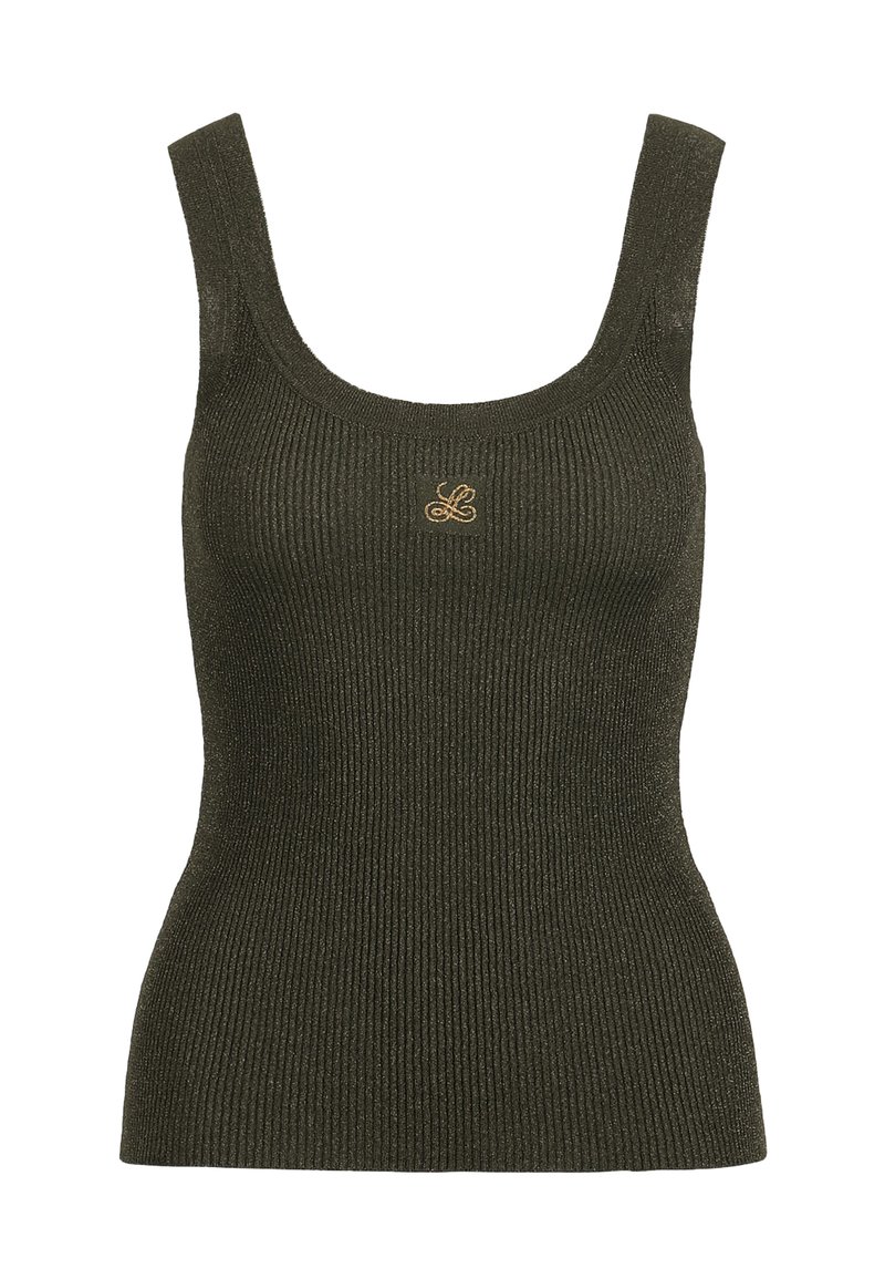 Luisa Spagnoli ZAIDA - Top - verde/dark green - Zalando