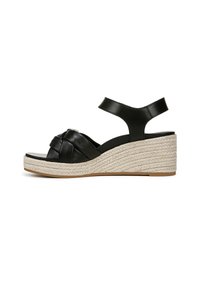 VIONIC Sandalen met sleehak - black leather/zwart - Zalando.nl