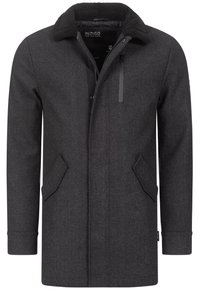 INDICODE JEANS Short coat - mottled black - (Pre-owned) - Zalando