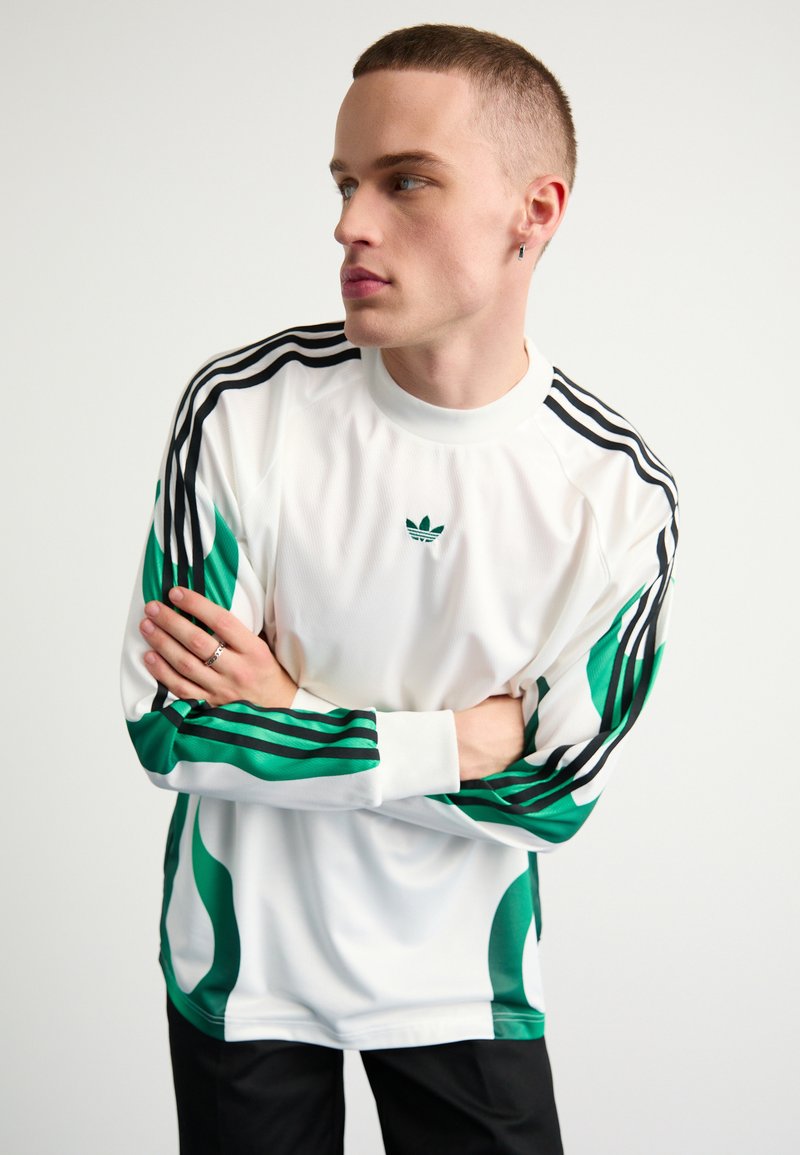 adidas Originals FLAMES BIKE - Long sleeved top - white - Zalando.co.uk