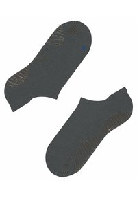 FALKE COOL KICK HOMEPADS - Socken - gunmetal/schwarz - Zalando.de