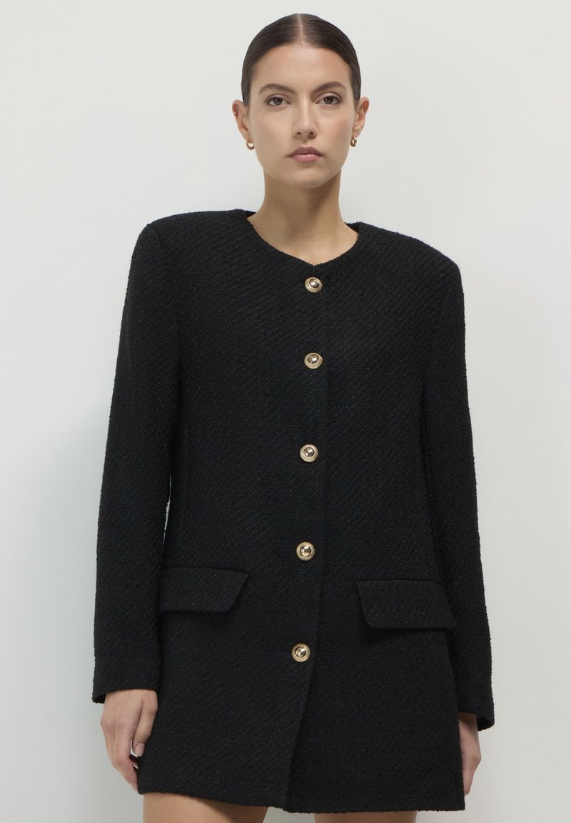 Calliope UNITA - Short coat - ultrablack/black - Zalando