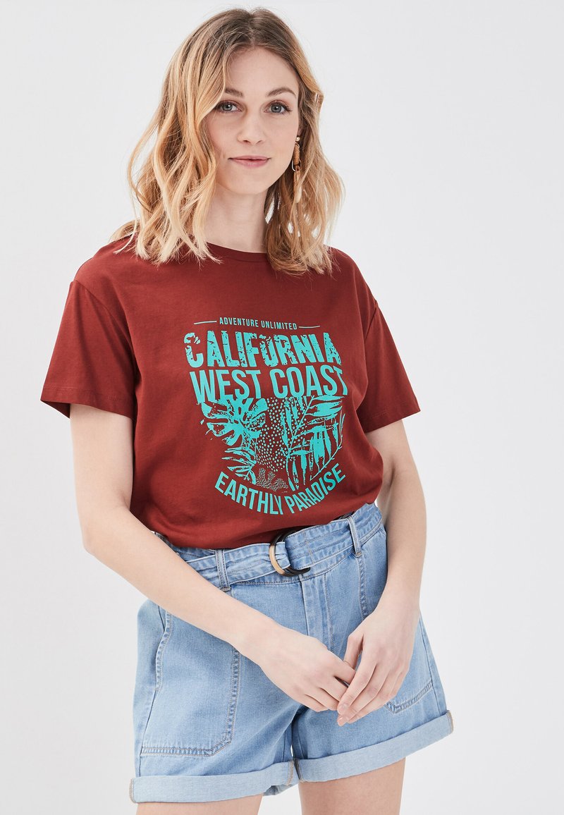 Cache Cache Camiseta estampada - cognac brown/coñac - Zalando.es