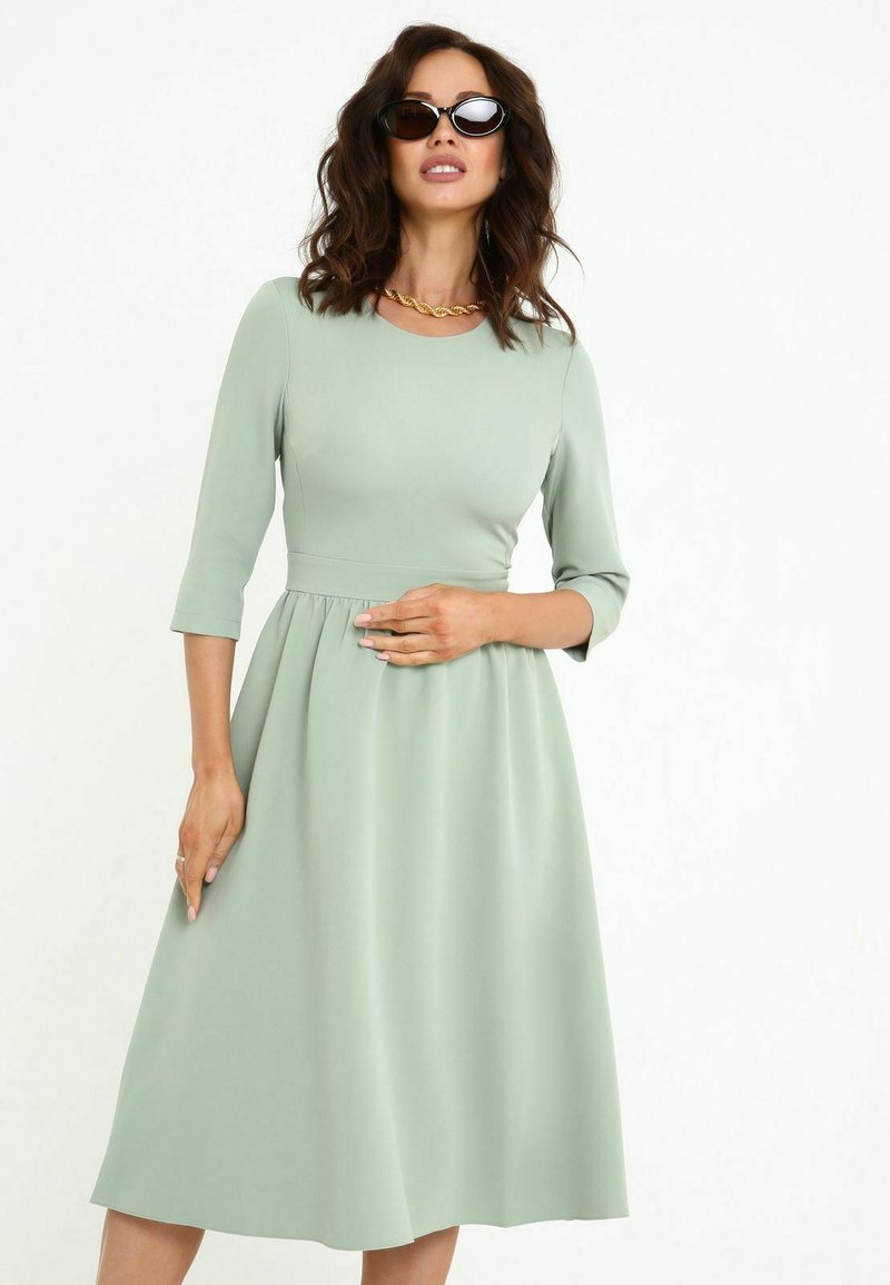 Awesome Apparel Day dress - olive - Zalando.ie