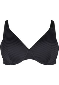 Devoted By Zizzi GEFORMTER MIT GESTREIFTEM - Triangle bra - black ...