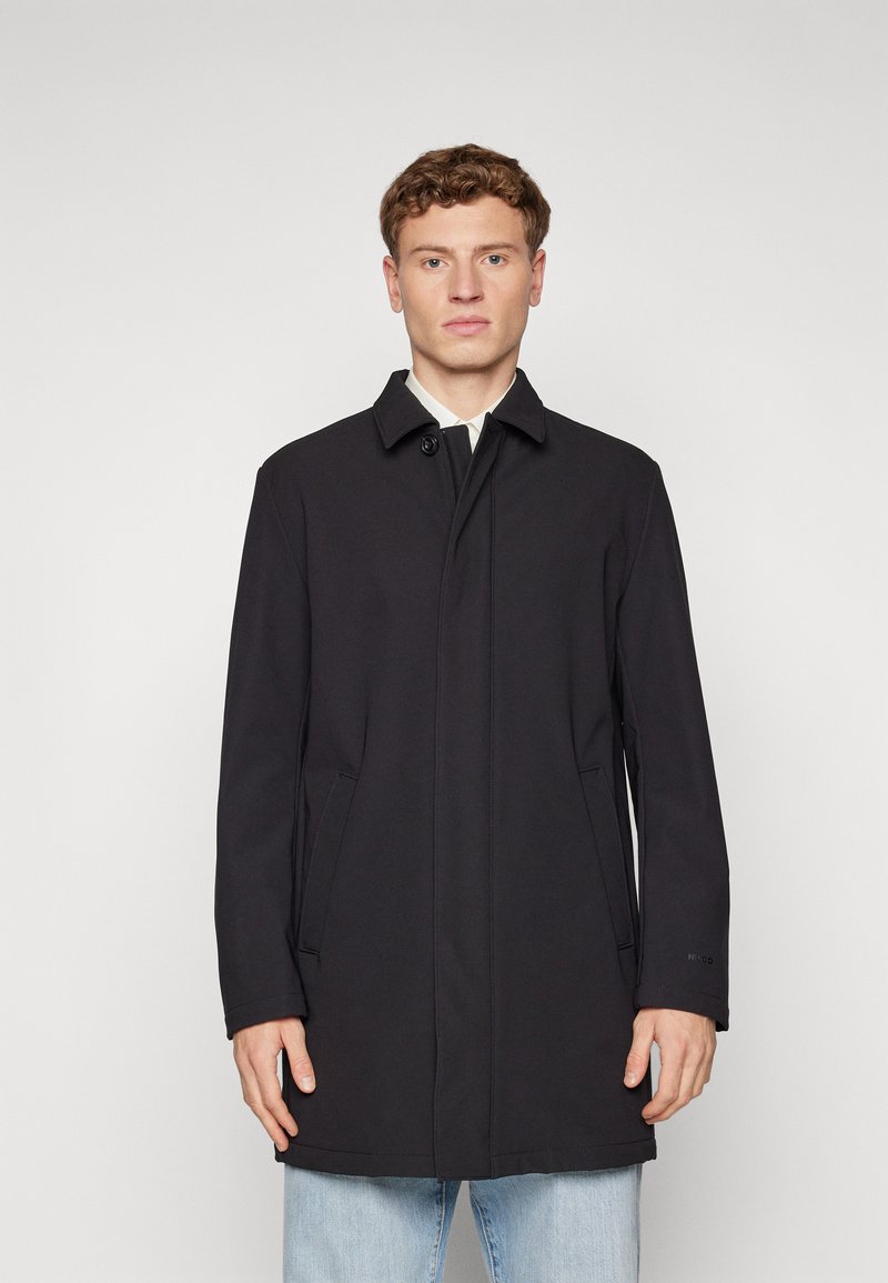 HUGO MAREC - Klassischer Mantel - black/schwarz - Zalando.de