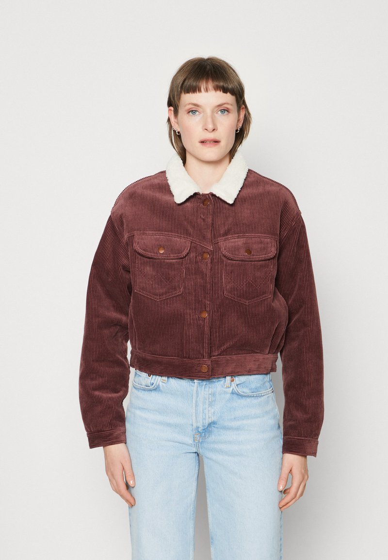 Wrangler BABY JACKET - Winter jacket - dahlia/dark brown - Zalando.ie