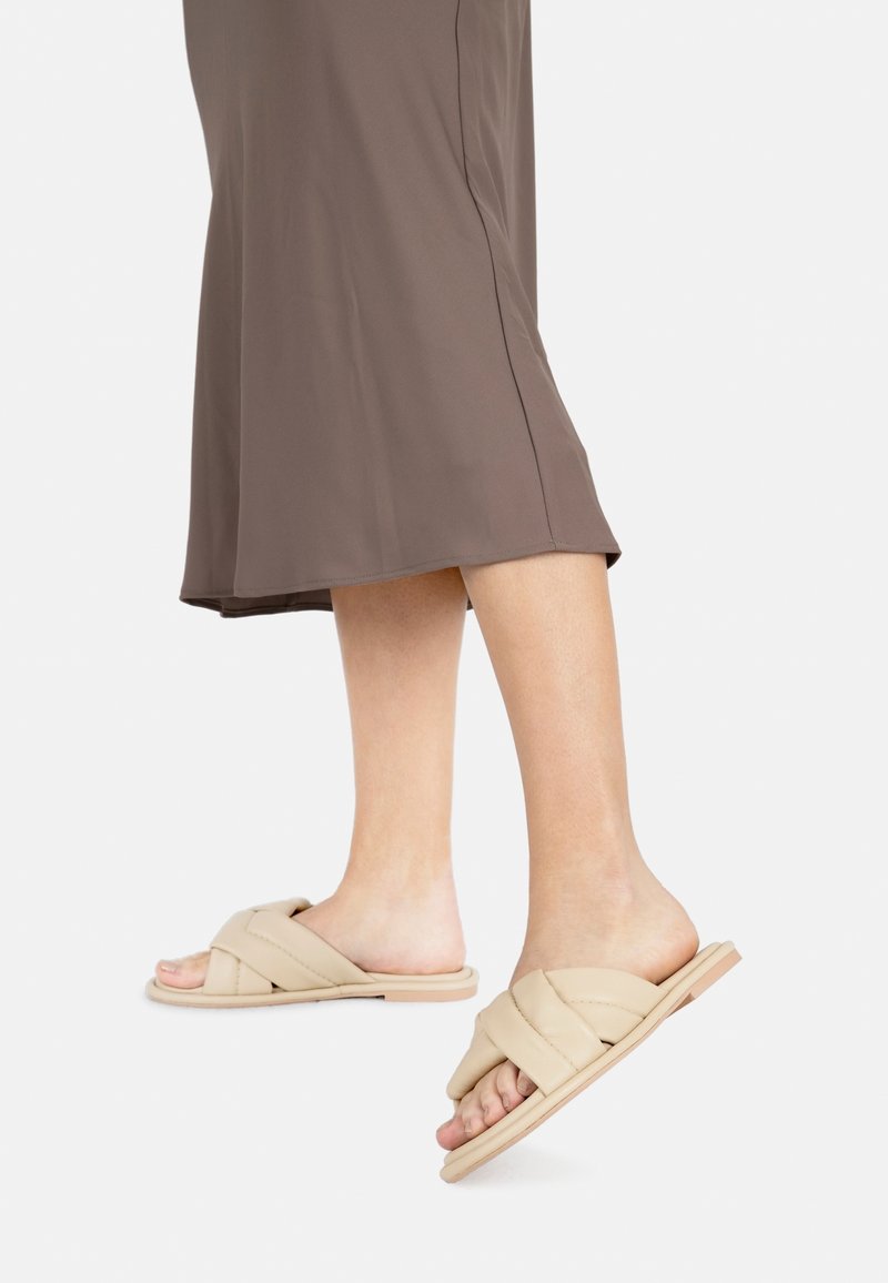 Bronx Mules - oatmilk/beige - Zalando