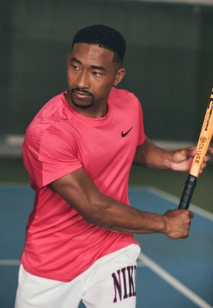 Nike Performance T-shirt basic - university red heather/black/rood ...