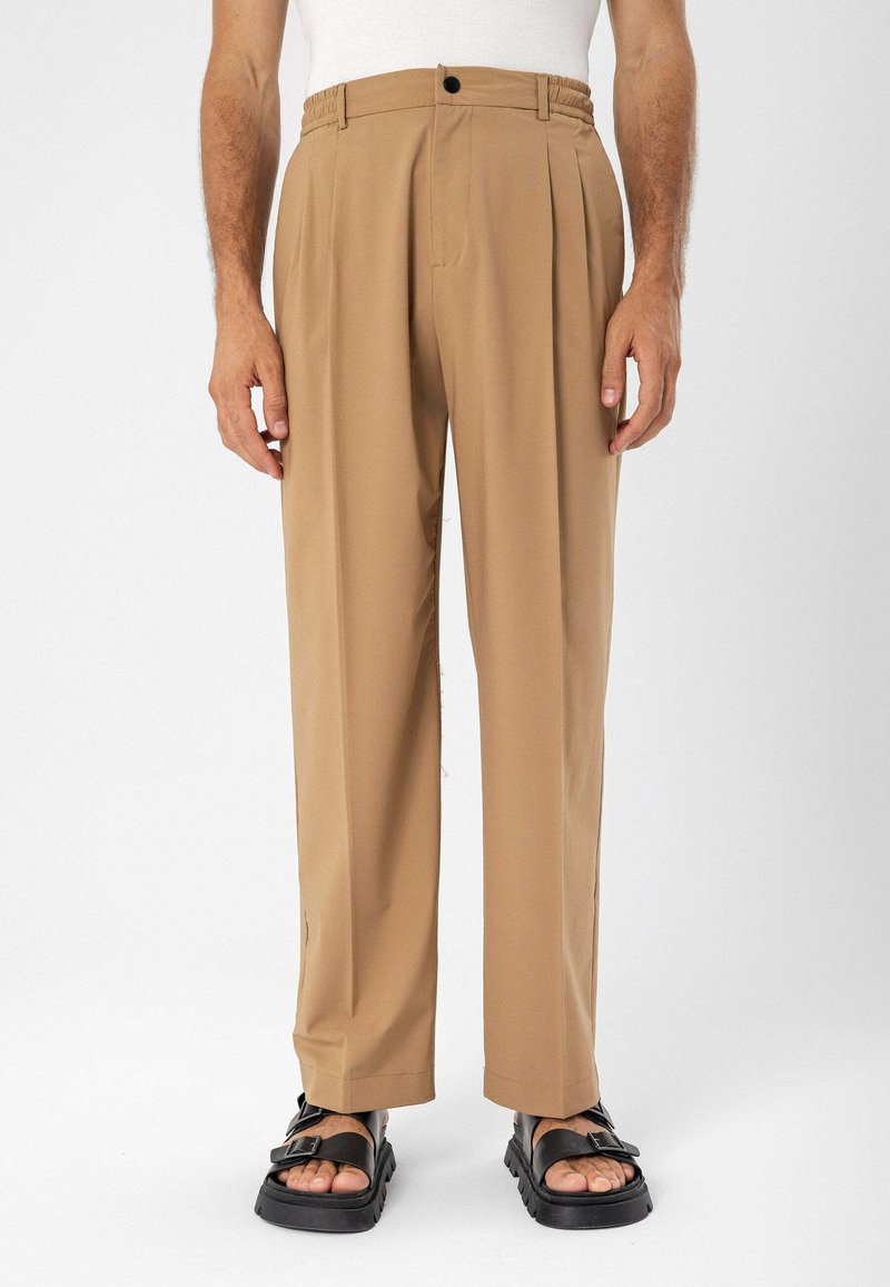 Antioch BASIC - Kalhoty - beige/béžová - Zalando.cz