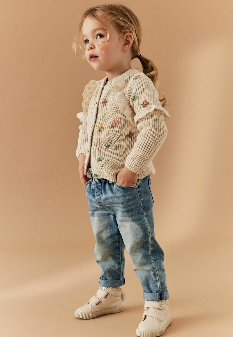 Next REGULAR FIT - Gilet - ecru cream marl/beige - ZALANDO.FR