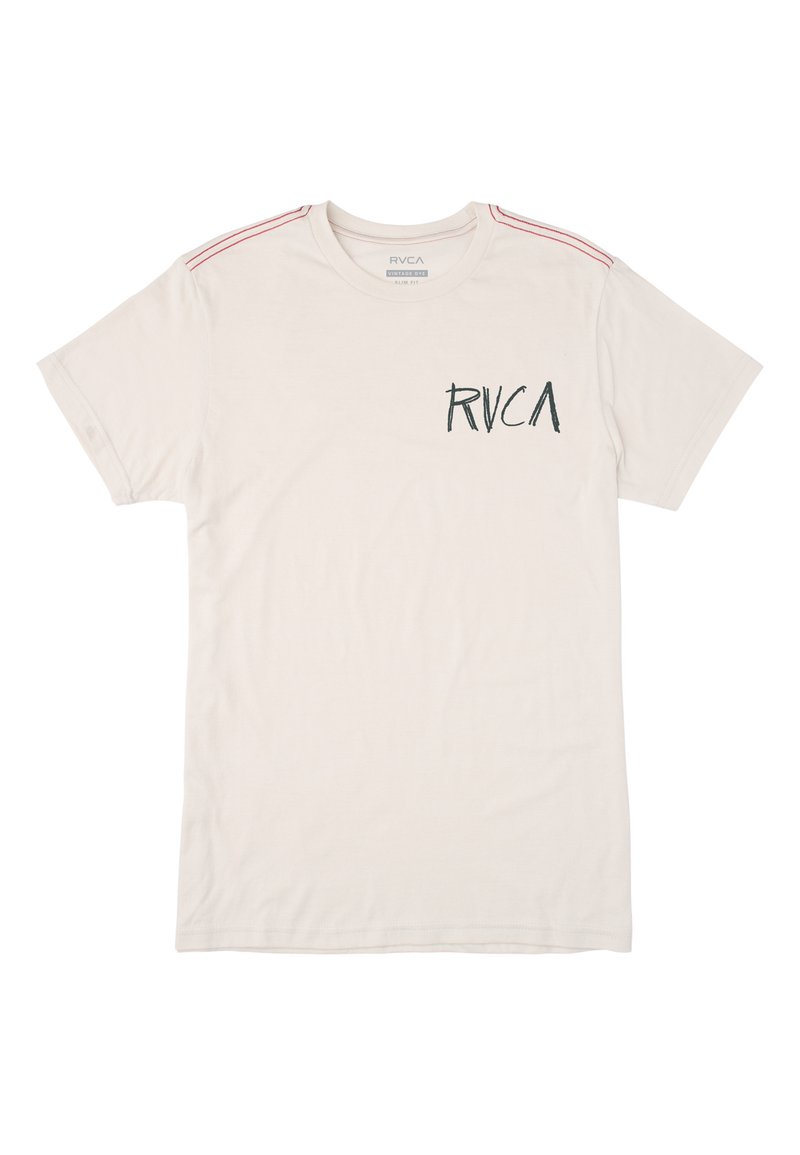RVCA SNAKES - T-Shirt print - antique white/weiß - Zalando.at