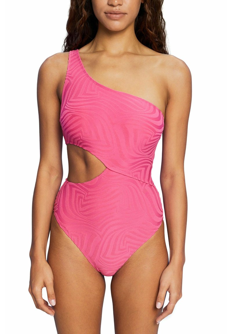 Esprit REGULAR - Badeanzug - pink fuchsia/pink - Zalando.de