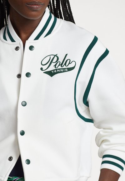Polo Ralph Lauren WIMBLEDON DOUBLE KNIT BOMBER JACKET - Sweatjacke ...