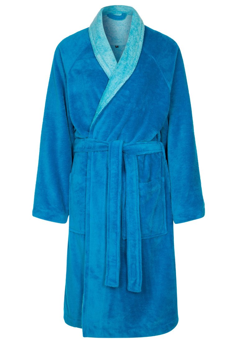 Vossen POLLY - Dressing gown - curacao/blue - Zalando.co.uk