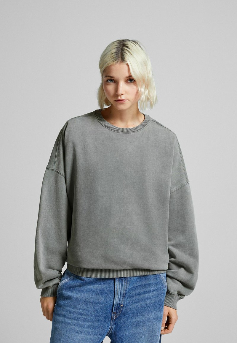 Bershka Pulóver - grey/szürke - Zalando.hu