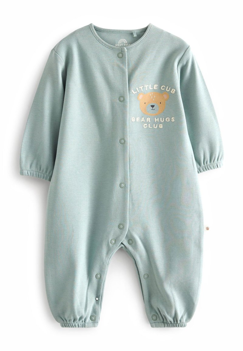 Next BEAR FOOTLESS 1PACK - Grenouillère - blue/bleu - ZALANDO.FR