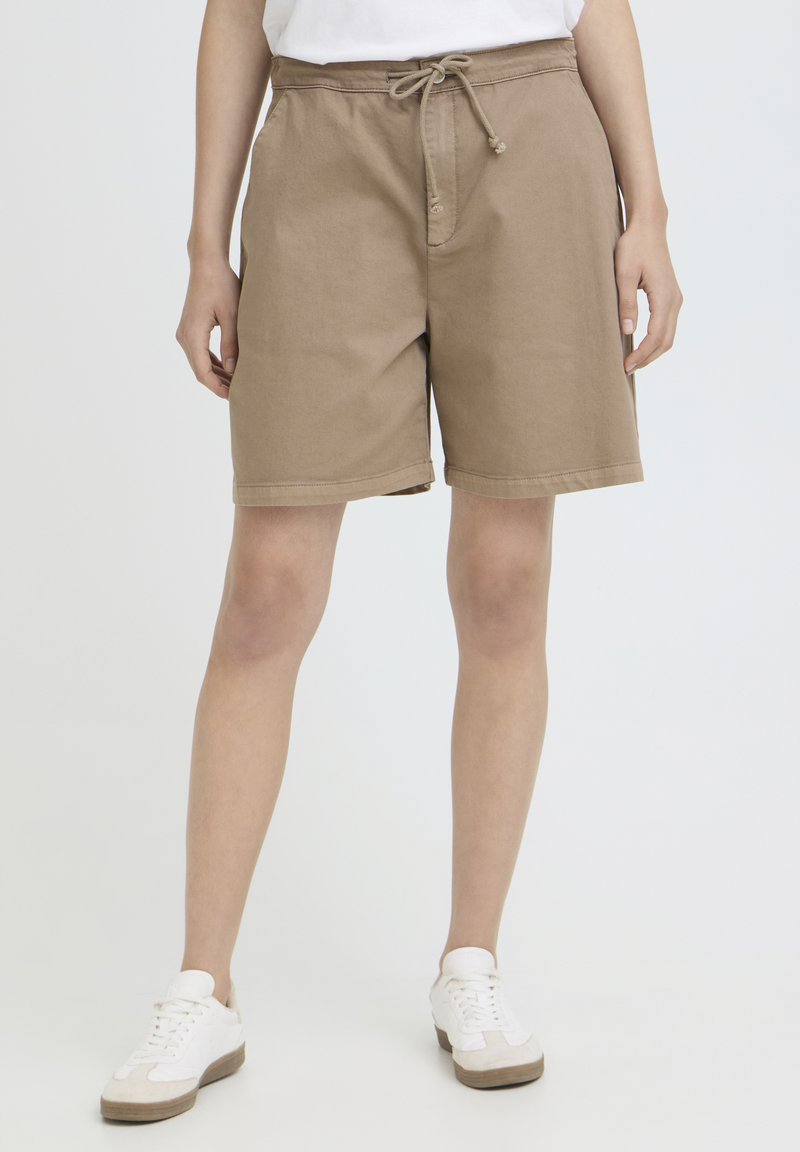 Fransa TWILL SHO 3 - Shorts - mountain trail/marrone chiaro - Zalando.it