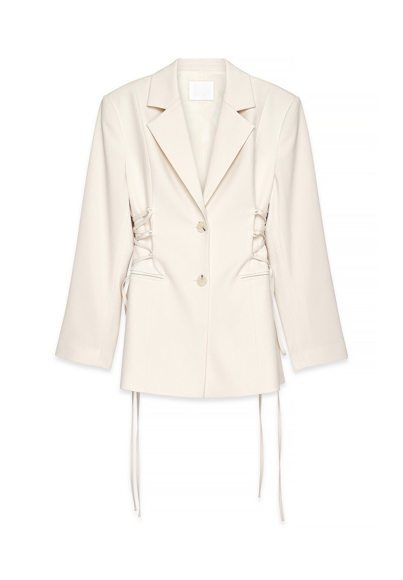 NA-KD Halflange jas - white/wit - Zalando.be