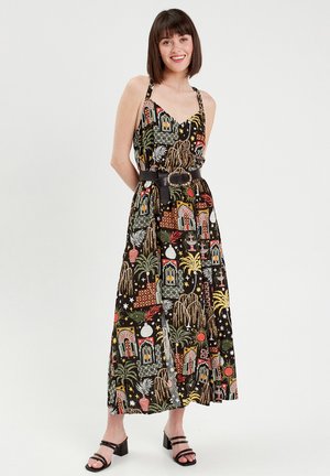 Cache Cache AUSGESTELLTES MIT TRÄGERN - Vestido informal - noir/negro ...