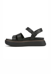 VIONIC Sandalen met plateauzool - black leather/zwart - Zalando.nl