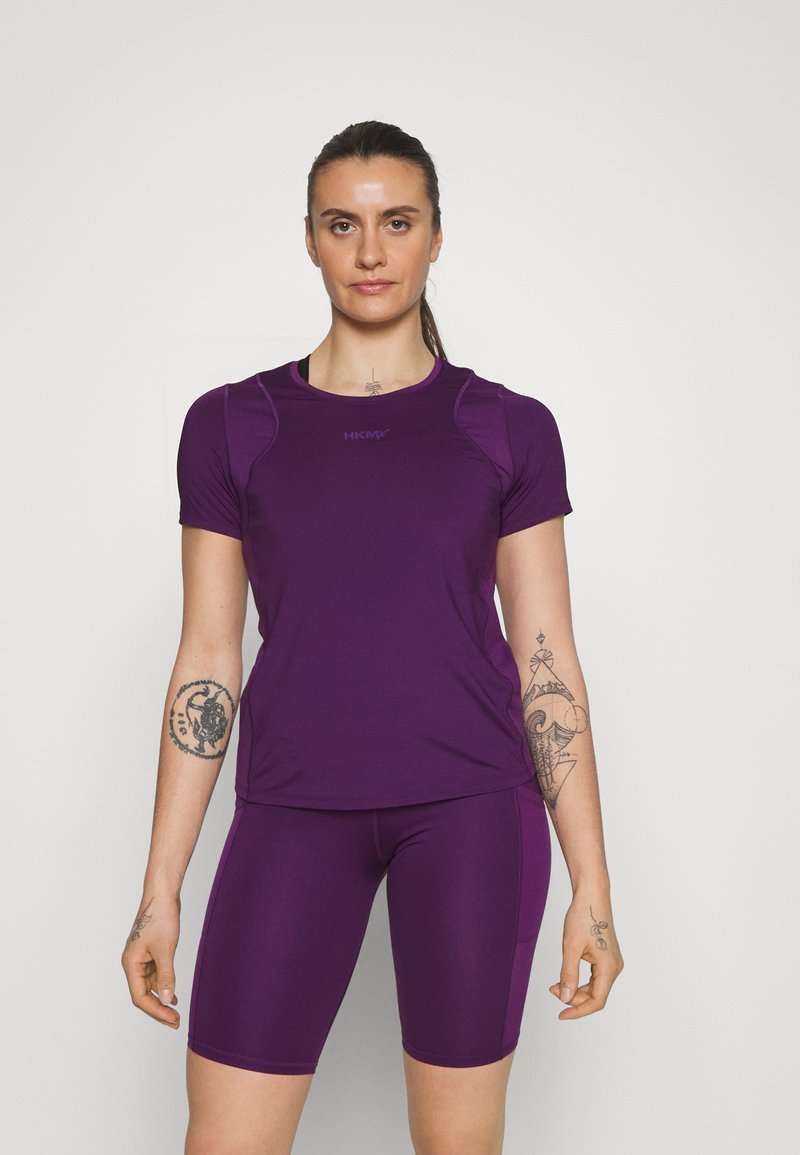 Hunkemöller SLIM FIT PERFORMANCE - Sport T-shirt - purple/paars ...