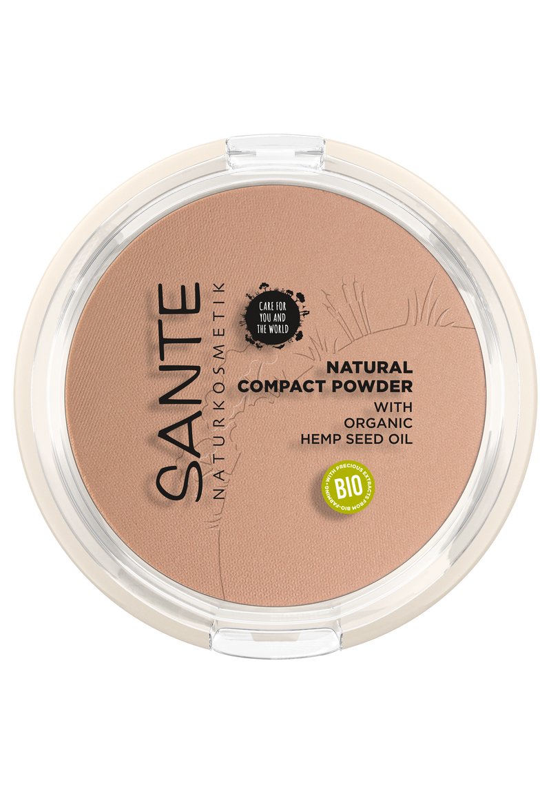 Sante NATURAL COMPACT POWDER - Poeder - 02 neutral beige/beige - Zalando.nl