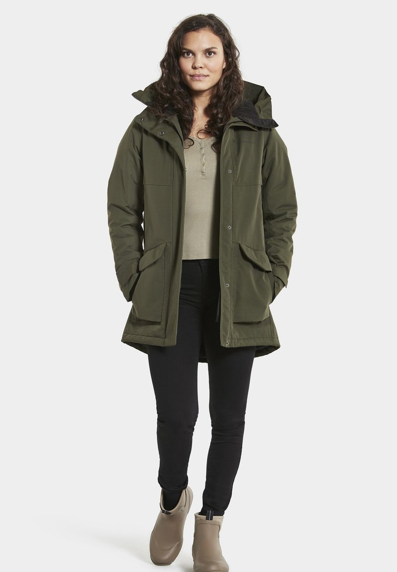 Didriksons Parka - green/dunkelgrün - Zalando.at