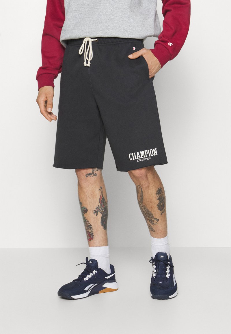 Champion ATHLETICS LONG BERMUDA - Short de sport - black/noir - ZALANDO.FR