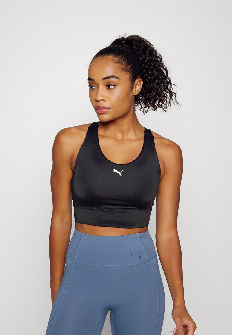 Puma MID IMPACT ALL IN LONG LINE BRA - Sports-BH-er med medium støtte ...