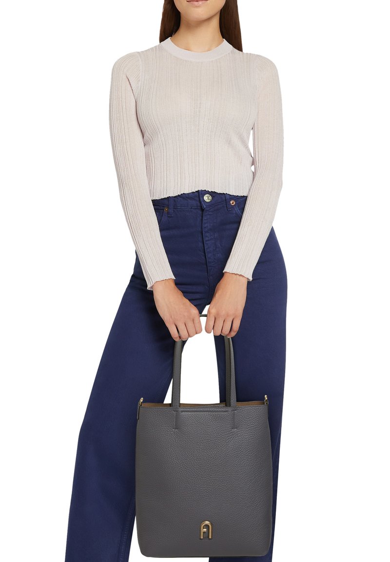 Furla PRIMULA M - Shopping Bag - dark grey/dunkelgrau - Zalando.ch