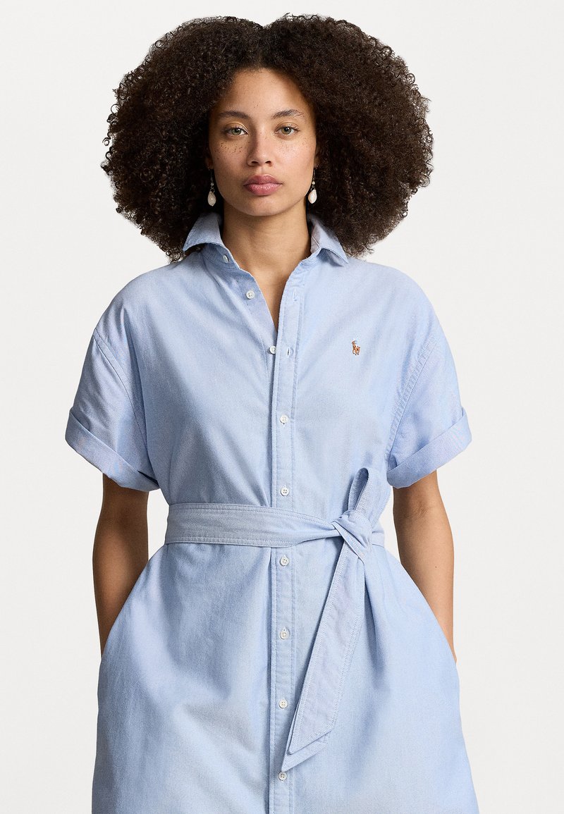 Polo Ralph Lauren DAY DRESS - Shirt dress - blue - Zalando.ie