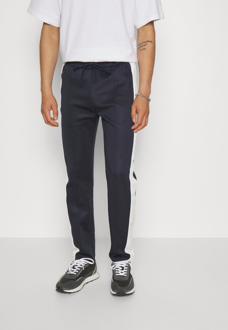 Redefined Rebel RRLUKA PANTS - Tracksuit bottoms - navy/dark blue ...