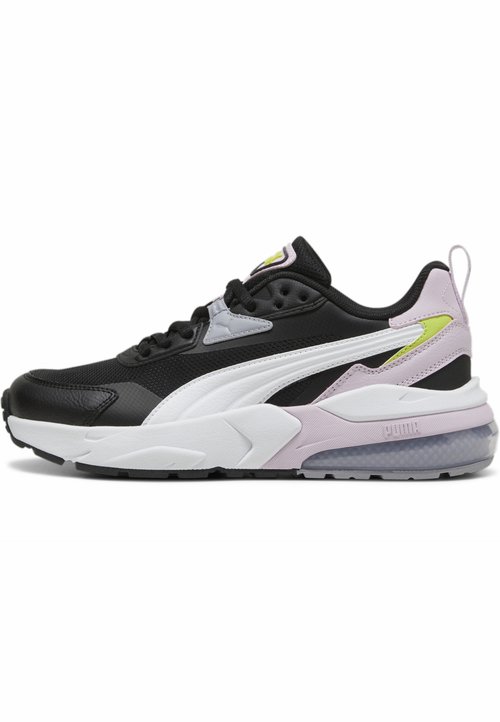 Puma X-RAY SPEED - Matalavartiset tennarit - black white glacial gray cool cucumber/musta ...