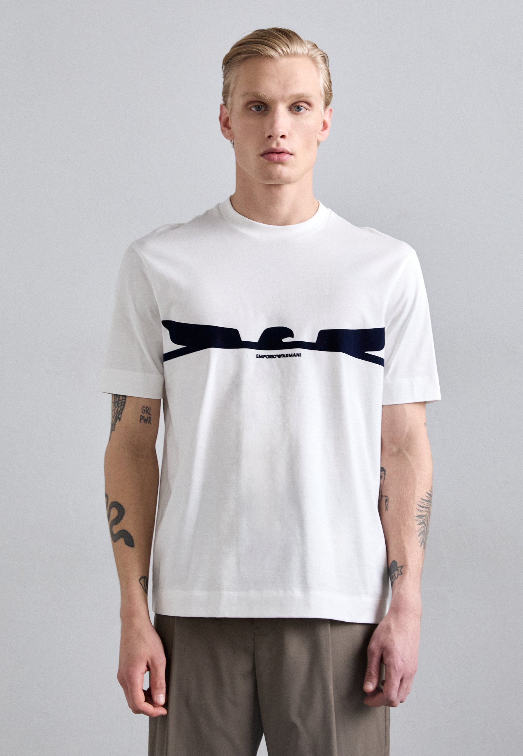 Emporio armani t shirt logo store