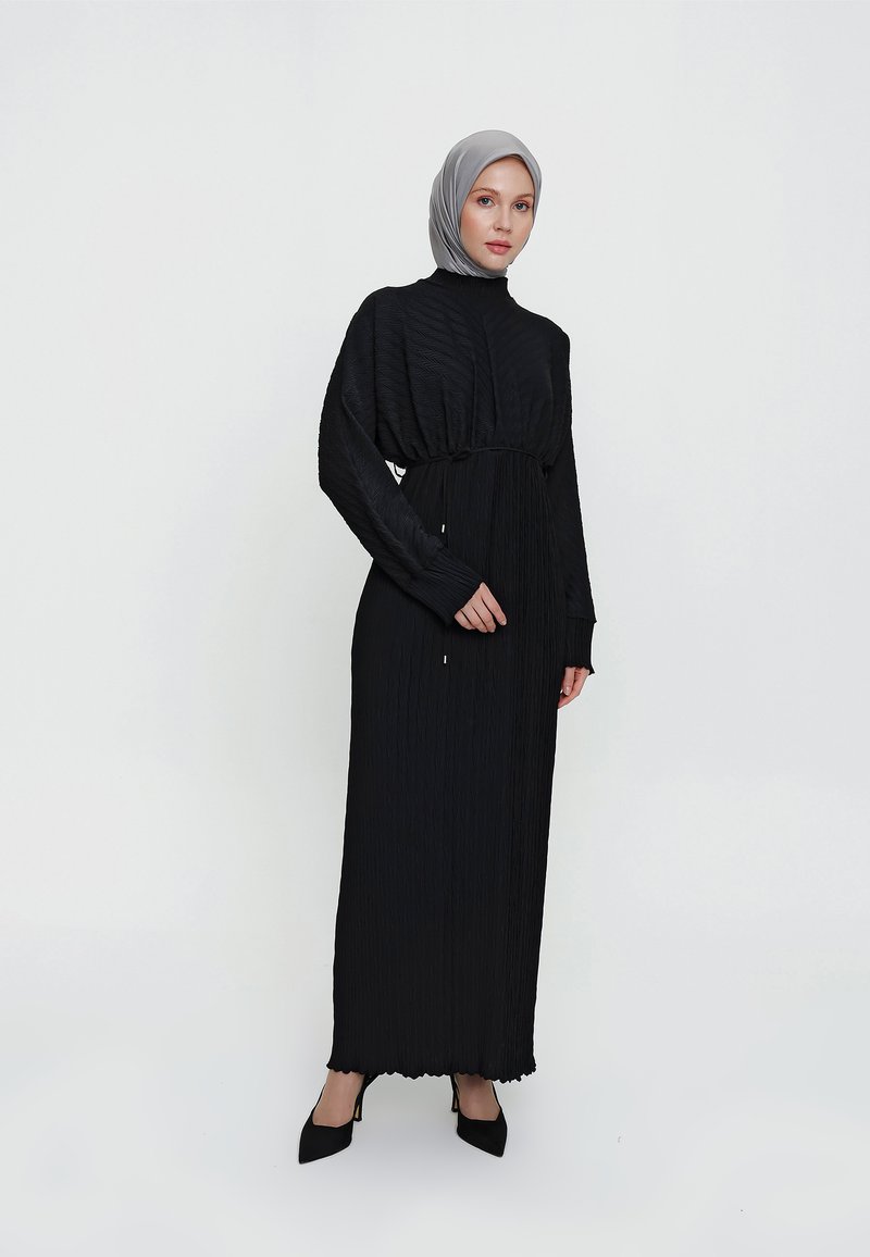 Armine MODEST SHIRRED TUNIC - Maxikleid - black/schwarz - Zalando