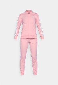 adidas Sportswear ESSENTIALS 3-STRIPES - Tuta - semi pink spark/white ...