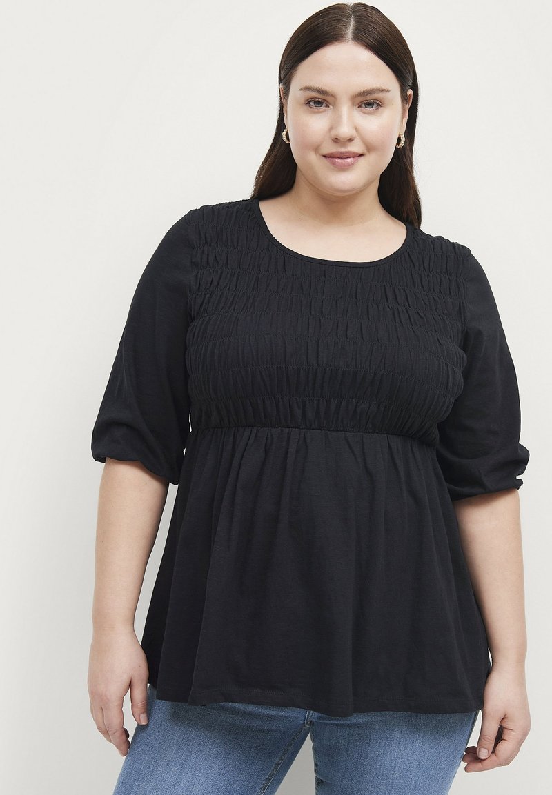 Ellos Plus collection BELL - Tunica - schwarz/nero - Zalando.it