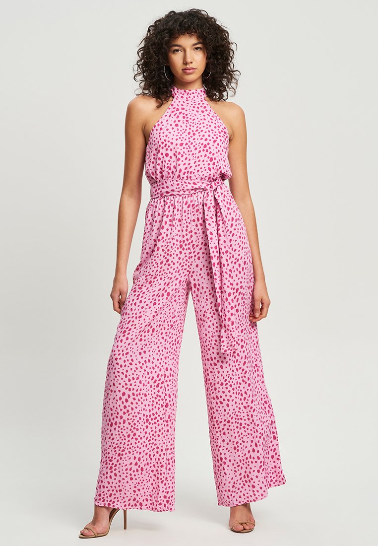 TUSSAH SABRINA - Tuta jumpsuit - tanzania spot pale pink/rosa - Zalando.it