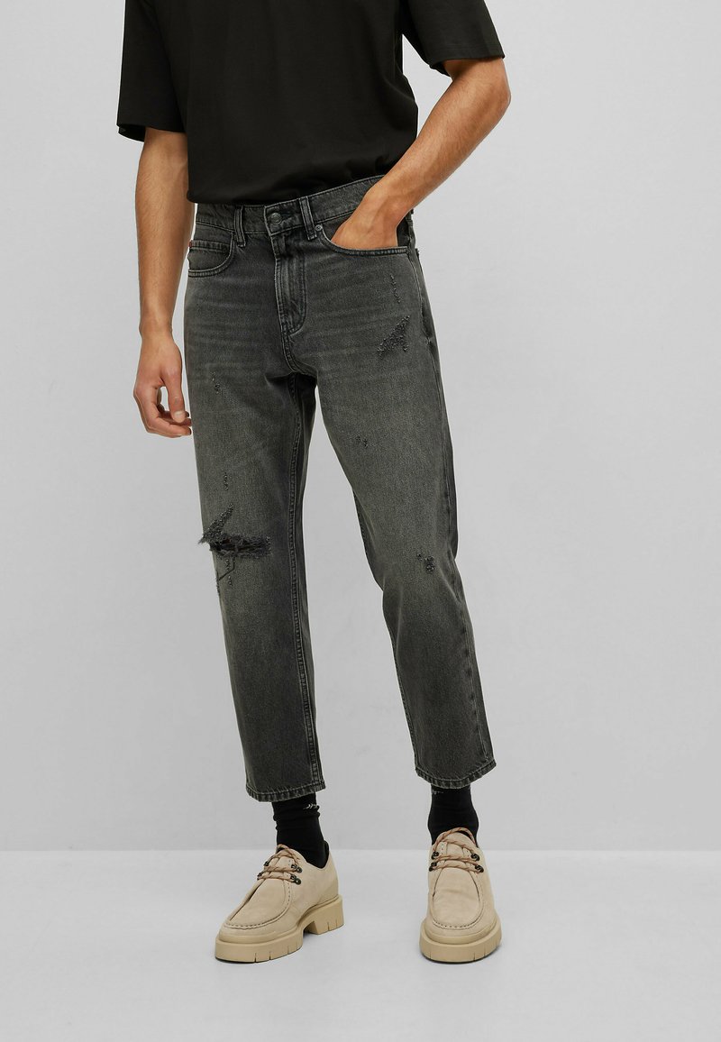 HUGO Jeans Straight Leg - grey five/grey denim - Zalando.ch
