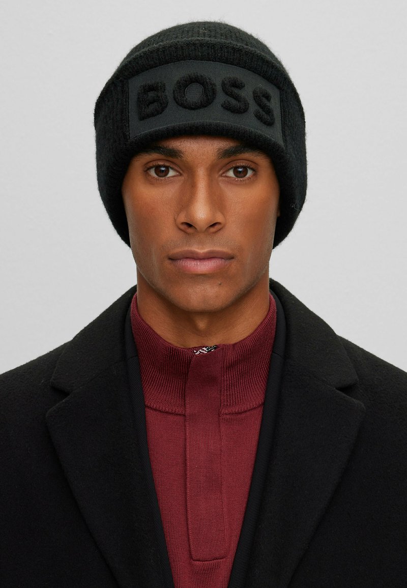 BOSS MONELLO - Beanie - schwarz eins/black - Zalando.co.uk