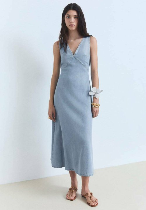 Mango OCEAN - Dnevna obleka - white/bela - Zalando.si