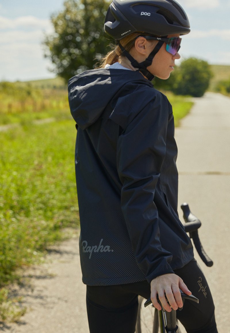 Rapha WOMENS COMMUTER JACKET - chaqueta de ciclismo - black/grey/negro ...